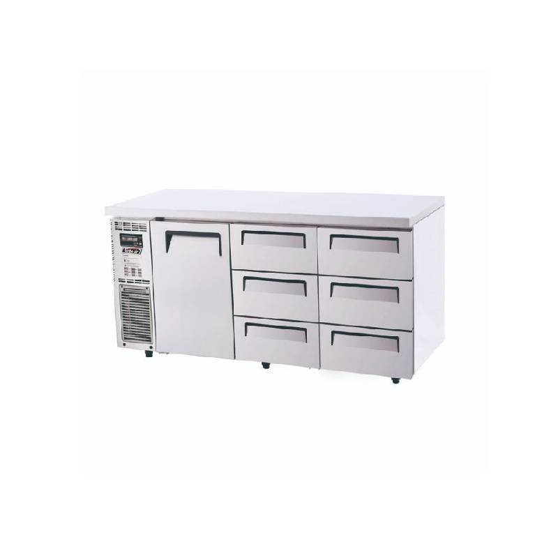 Drawer chiller W1800 D750mm 6 drawers 1 door